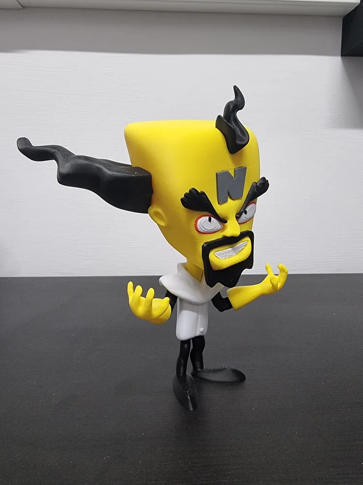 Dr. Neo Cortex Crash Bandicoot by RootLost MakerWorld: Download Free 3D ...
