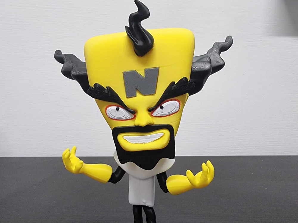 Dr. Neo Cortex Crash Bandicoot by RootLost MakerWorld: Download Free 3D ...