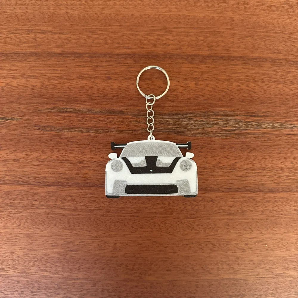 Porsche 911 GT3 RS Double Sided Keychain by FilumStudios - MakerWorld
