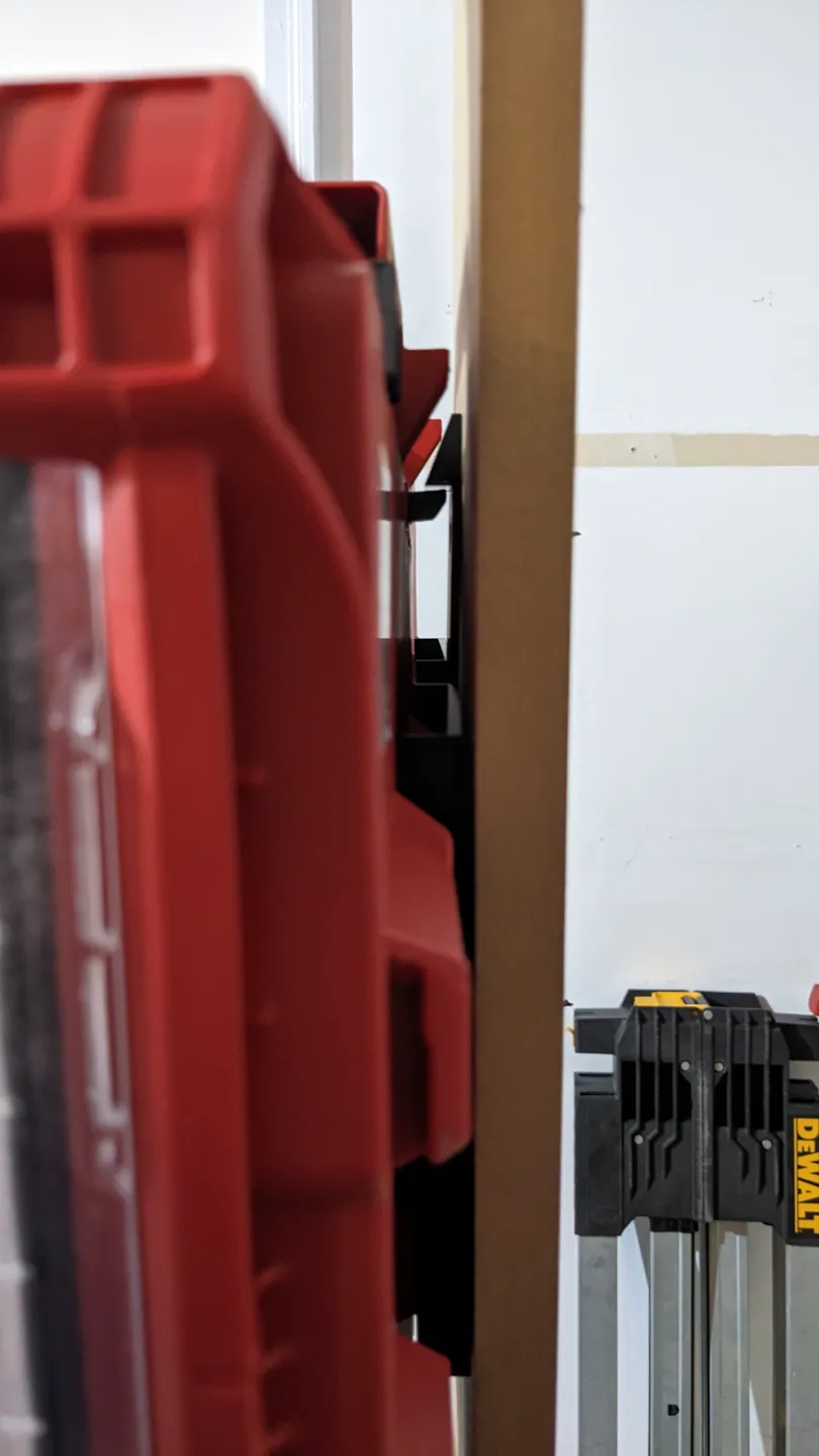 Locking Wall Mount For Milwaukee Packout - Free 3D Print Model - MakerWorld