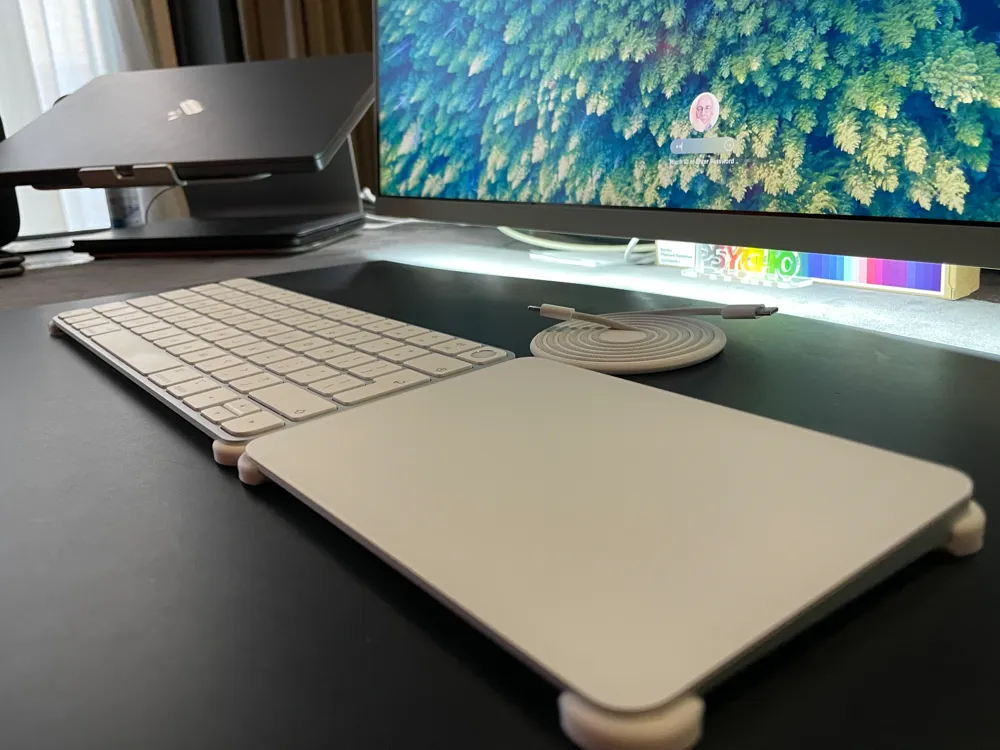 Magic Keyboard & TrackPad holder by ouweRammer - MakerWorld