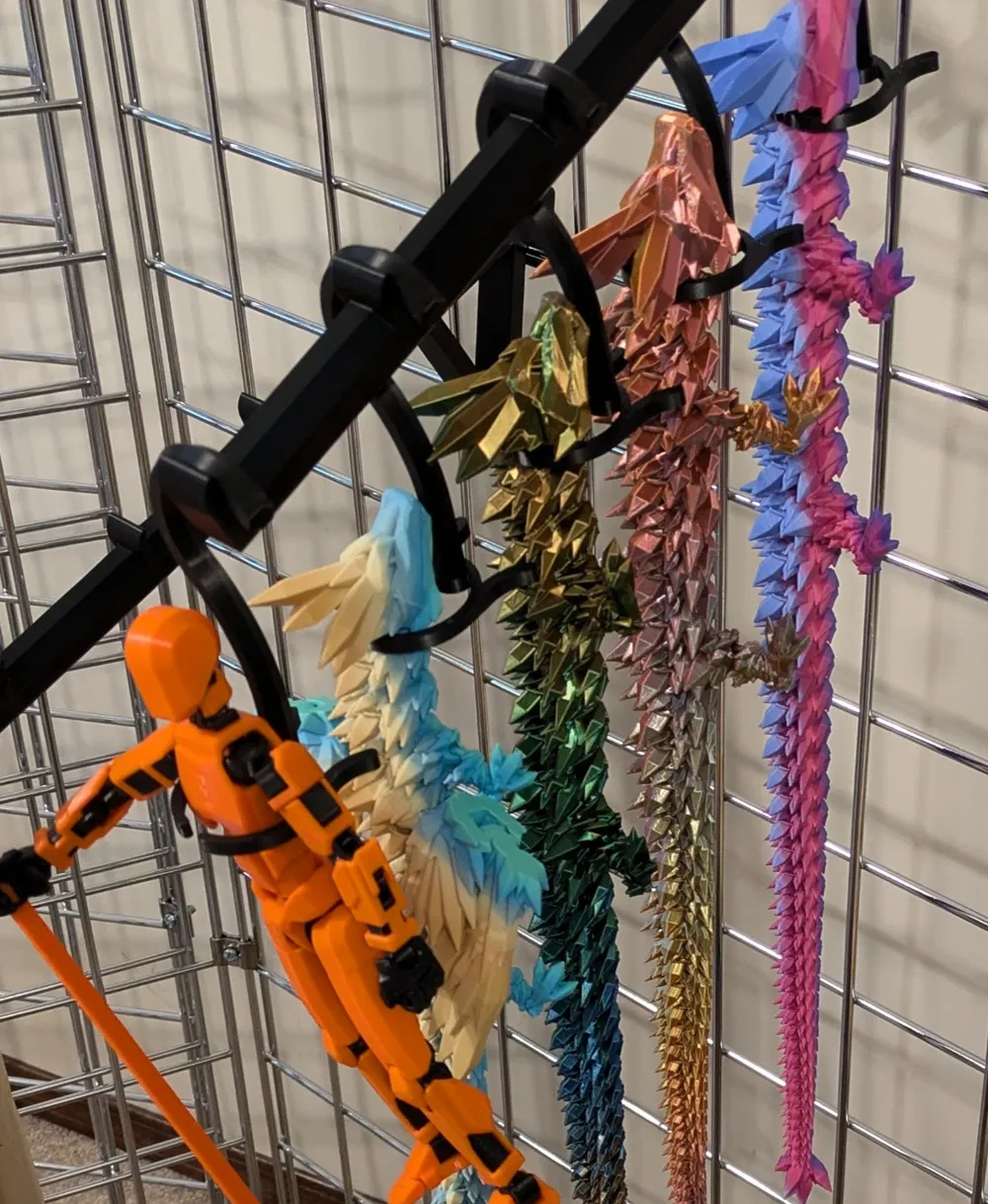 3DP Vendor Dragon Flex Clamp Hanger by myles512 MakerWorld: Download ...