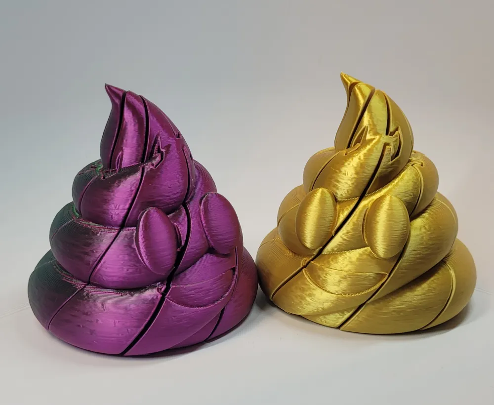Twisty Fidget Poo Emoji - Free 3D Print Model - MakerWorld