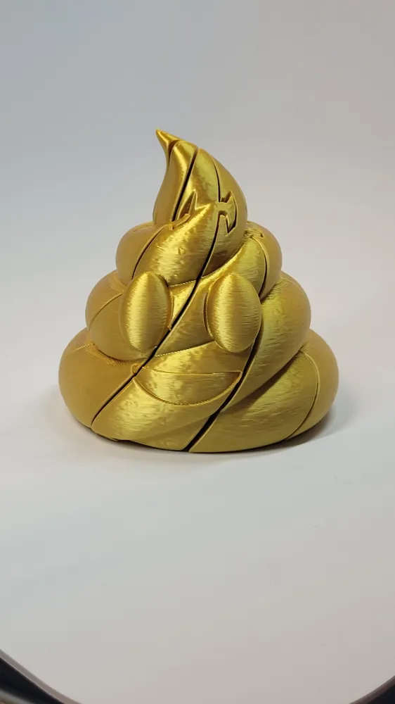 Twisty Fidget Poo Emoji - Free 3D Print Model - MakerWorld