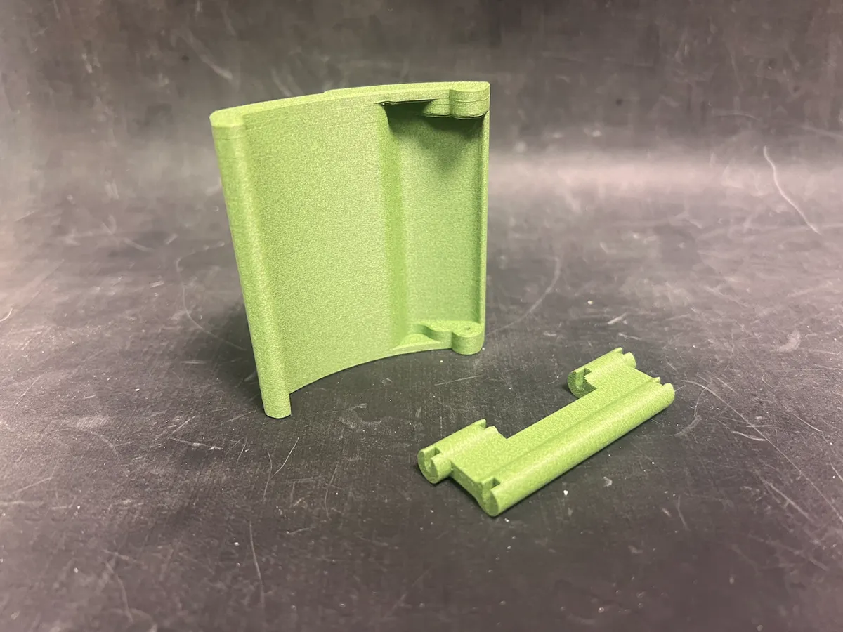 Rubbermaid Toolbox Latch and Hinge Remixed by jetpad MakerWorld: Download Free 3D Models