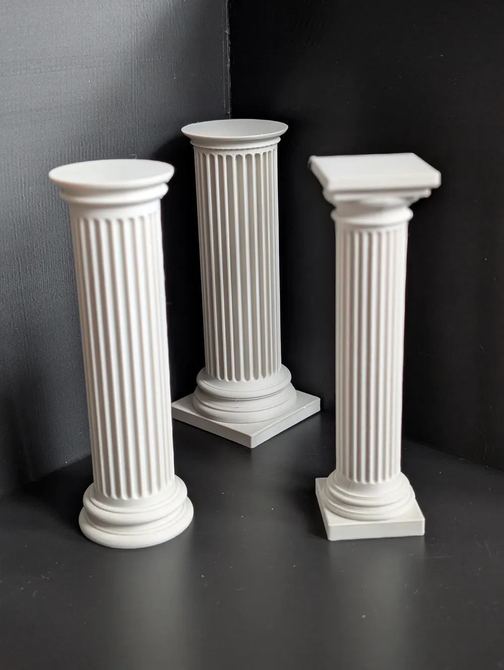 Classical Columns - Greek & Roman Styles - Free 3D Print Model - MakerWorld