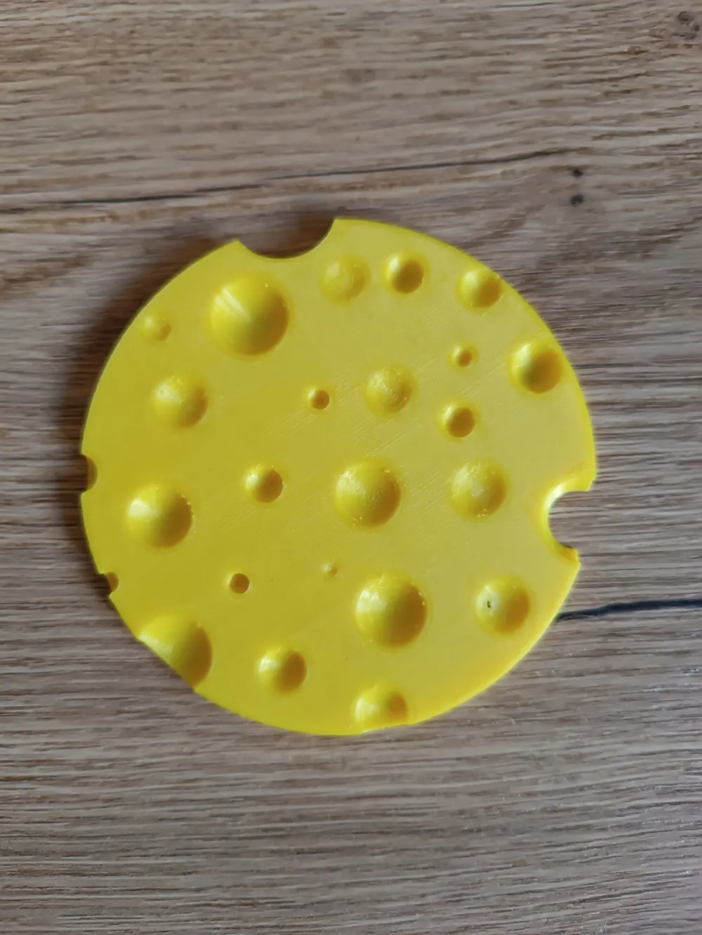 Cheese coaster by Timothy - MakerWorld