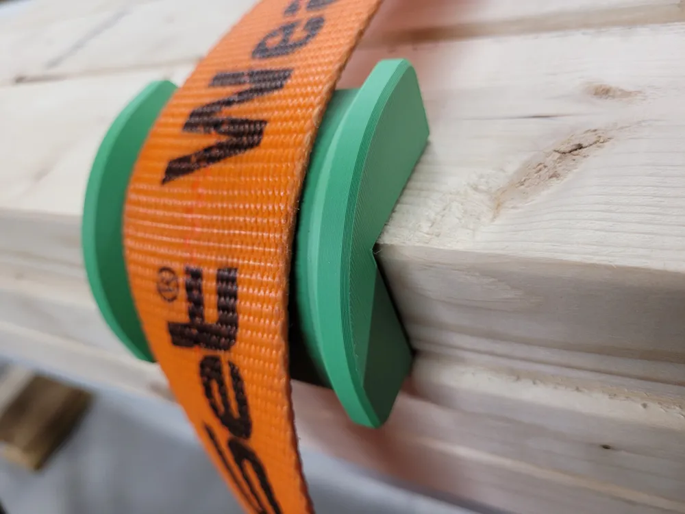 2" Ratchet Strap Saver Corner - Free 3D Print Model - MakerWorld