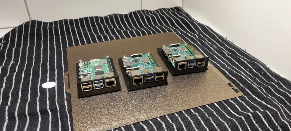 Raspberry Pi 4&5 / Rock 4 Compact Server Rack by Betong MakerWorld ...