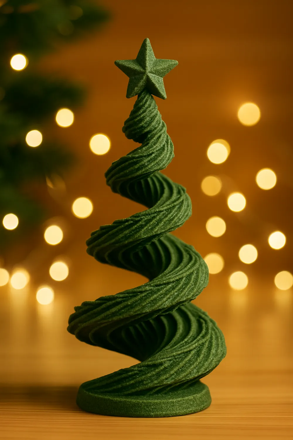 Organic Spiral Pine – Textured Christmas Tree by Szeregowy Bob ...