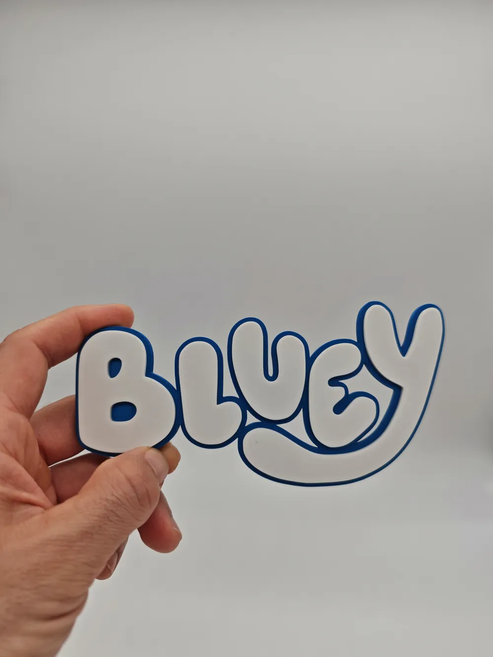 Bluey Logo / Letters (NO AMS/AMS) by Jotasct MakerWorld: Download Free ...