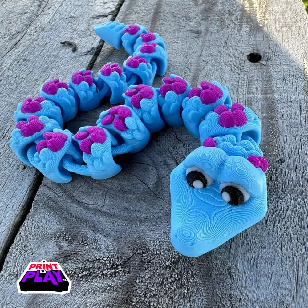 Nice Flexi Snake by Print N Play MakerWorld: Download Free 3D Models
