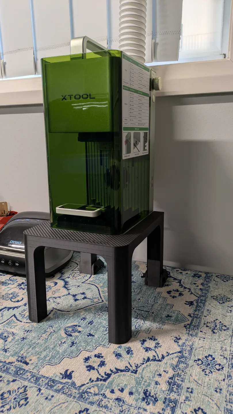 Xtool F1 / F2 Riser Base - Free 3D Print Model - MakerWorld