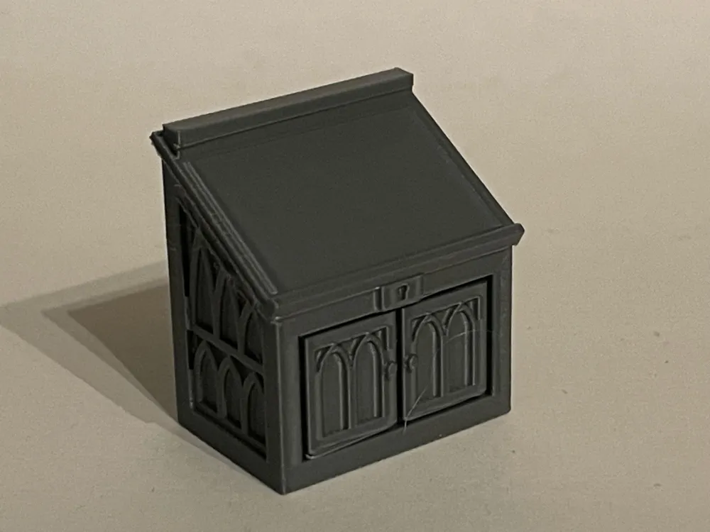 Dungeon Dressing: Writing Desk - Free 3D Print Model - MakerWorld