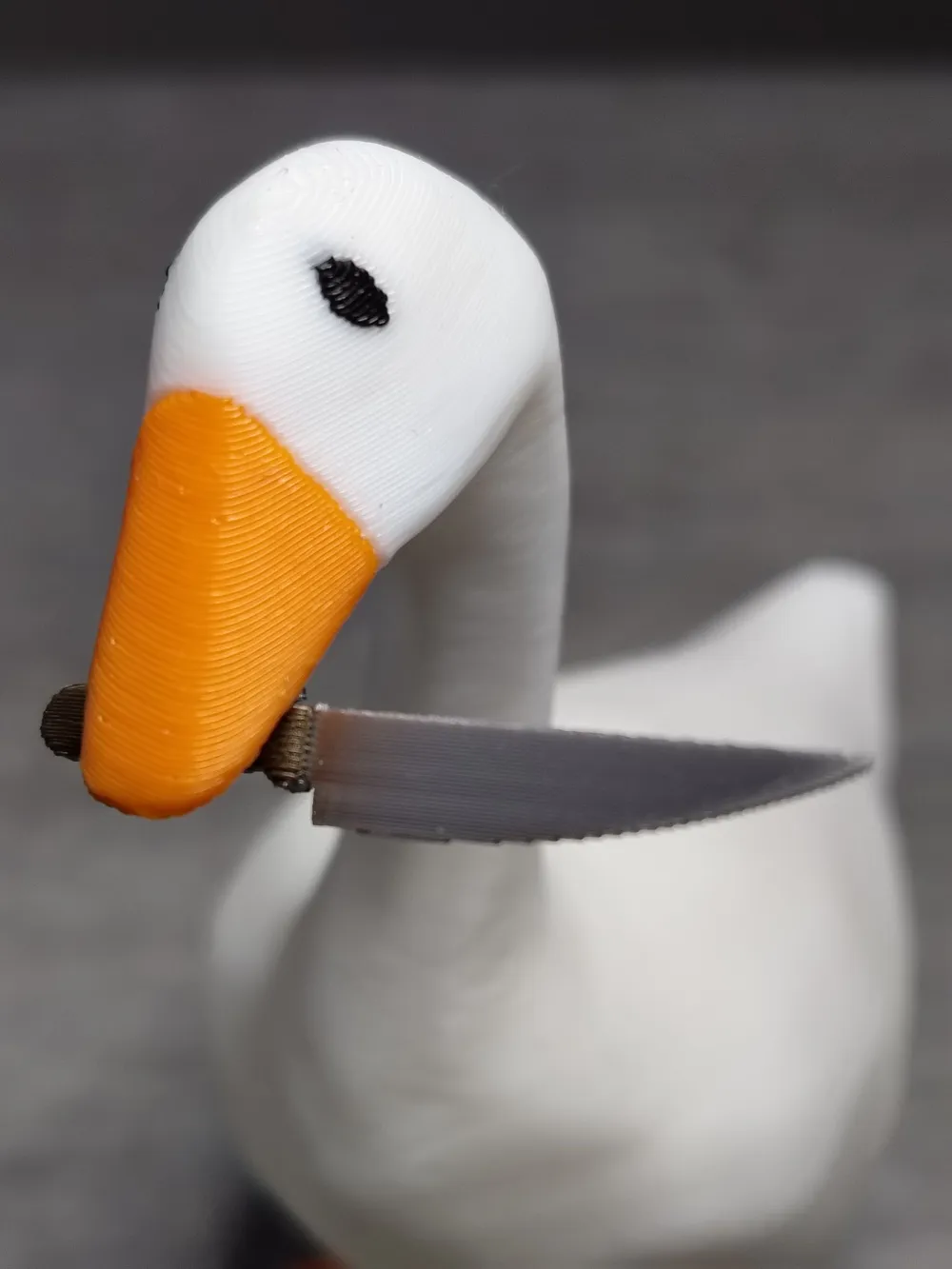 Miniatur-Messer für die Gans "Untitled Goose Game" Remixed by Chris MakerWorld: Download Free 3D ...