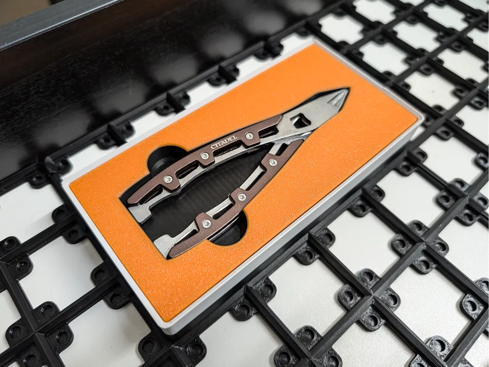 Gridfinity storage for Citadel fine detail cutters by Darjanator ...