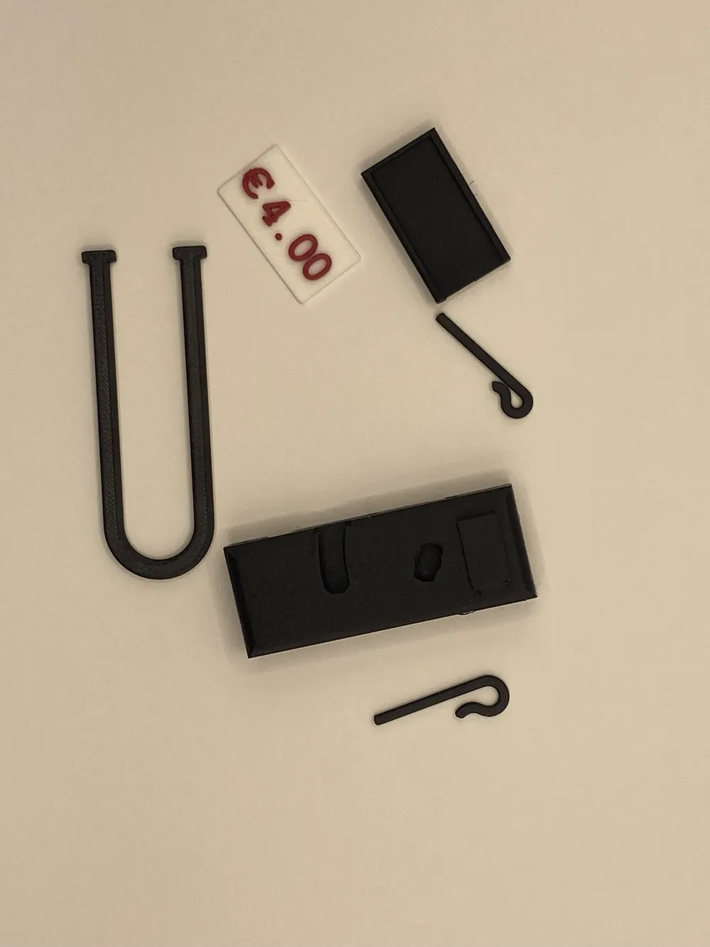 Modular Locking Display Rack for Metal Grid Panels - Free 3D Print ...