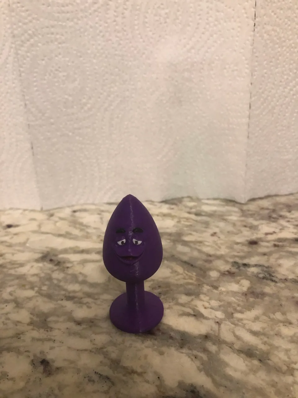 Grimace Butt Plug - Free 3D Print Model - MakerWorld