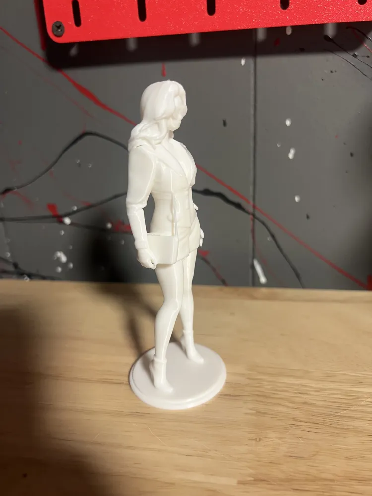 Sexy Business-Woman Pin-up 2 by cole MakerWorld: Download Free 3D Models