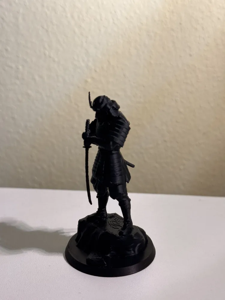 samurai miniature - Free 3D Print Model - MakerWorld