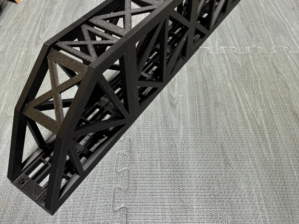 HO Train Truss Bridge - Single Track Version - Free 3D Print Model ...