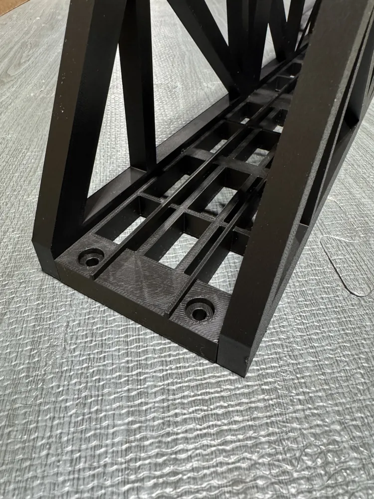 HO Train Truss Bridge - Single Track Version - Free 3D Print Model ...