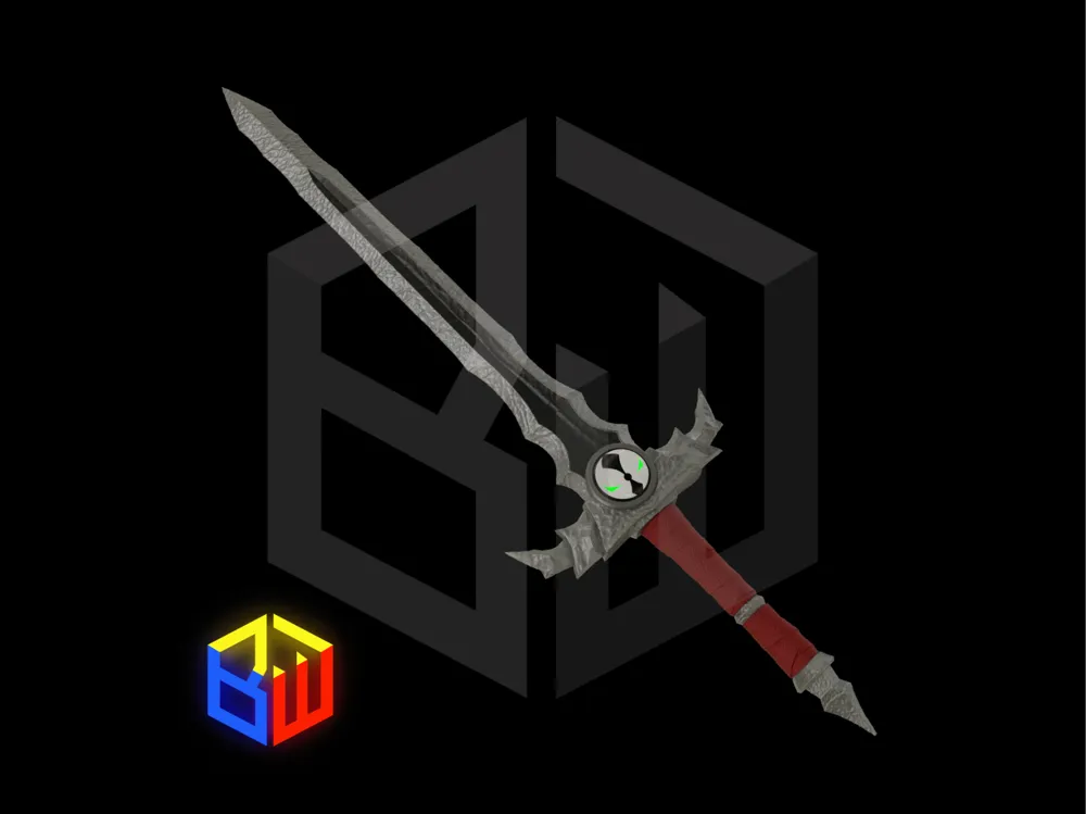 SPAWNs Sword - Free 3D Print Model - MakerWorld