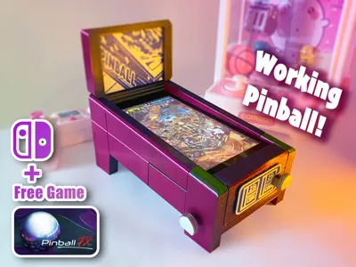 Switch Pinball Case by Entropy MakerWorld: Download Free 3D Models