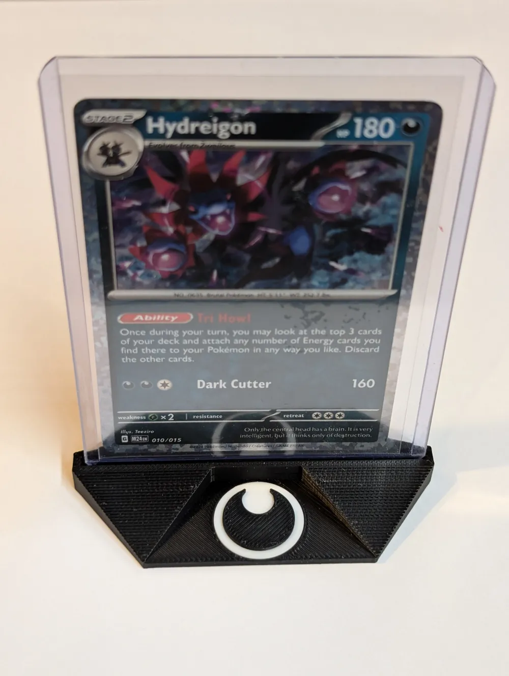 Pokemon Card Toploader Display Stand by Bigfoot - MakerWorld