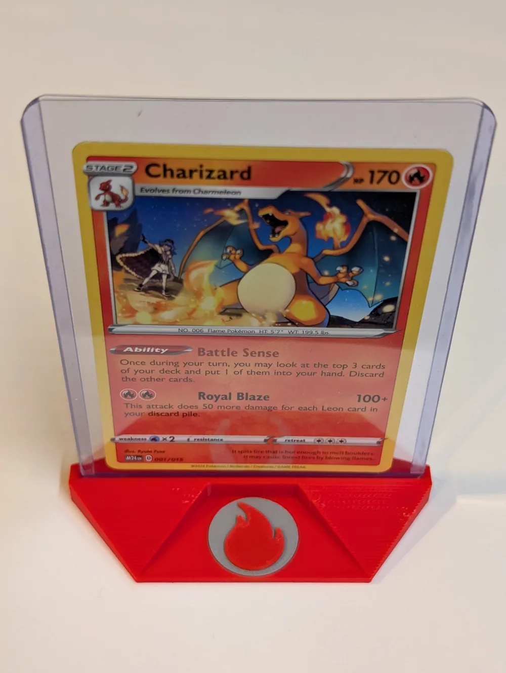Pokemon Card Toploader Display Stand by Bigfoot - MakerWorld