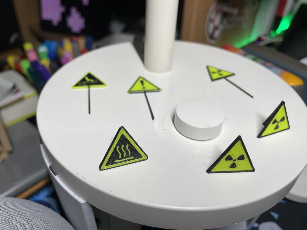 Set of 22 Miniature Construction Warning Signs by Losco Makes ...