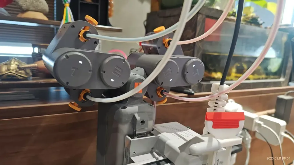 【Old Teng】A1 mini AMS Lite Z-axis top mount, a perfect digital ...