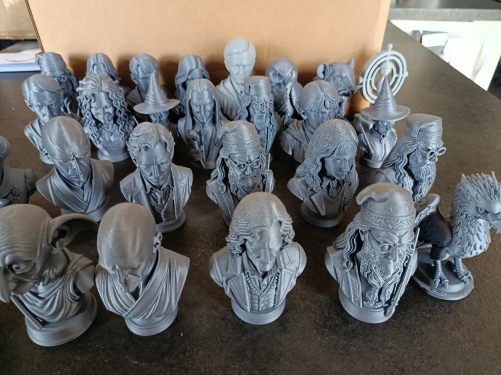 Voldemort Harry Potter Bust - Free 3D Print Model - MakerWorld