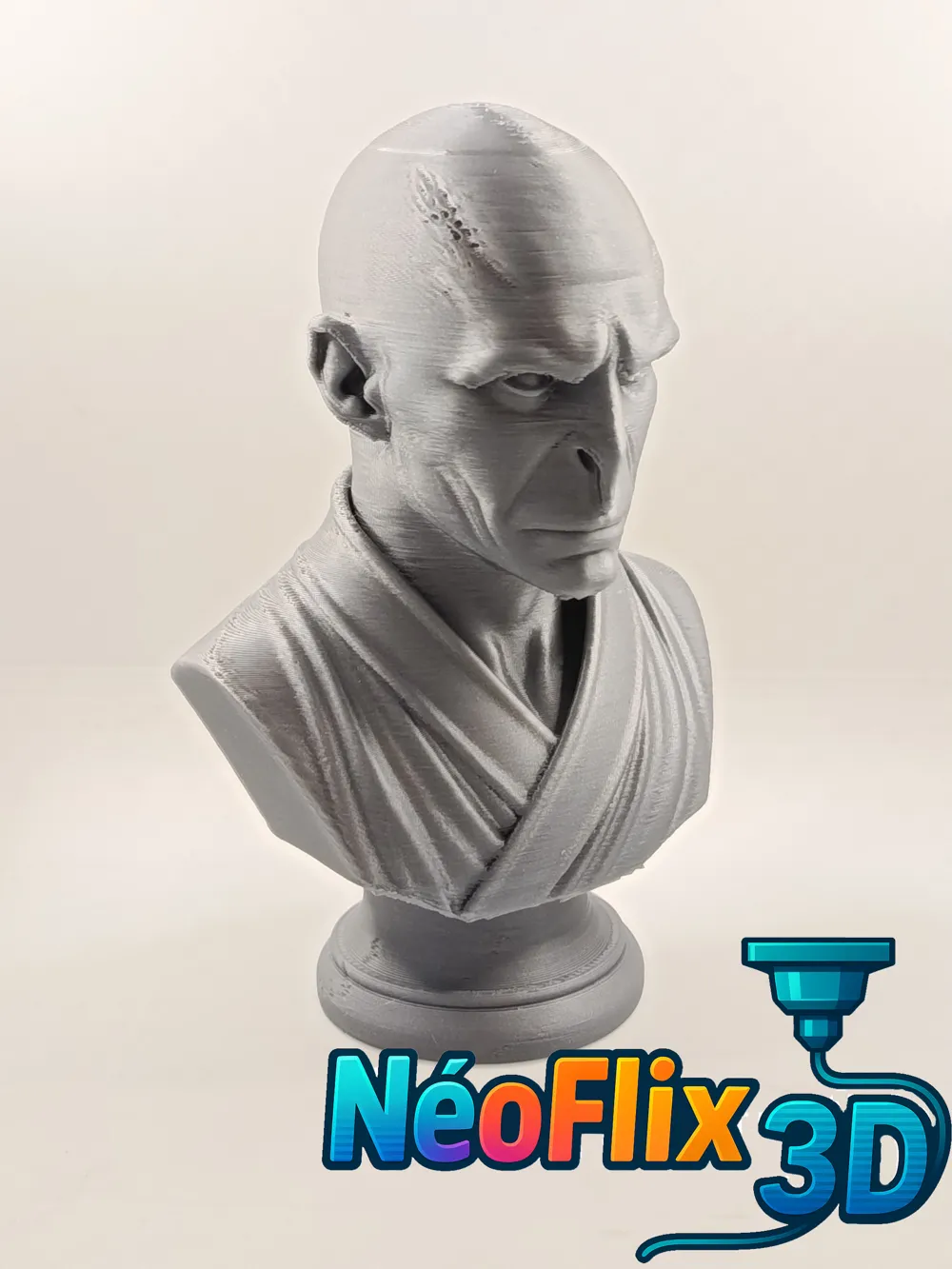 Voldemort Harry Potter Bust - Free 3D Print Model - MakerWorld