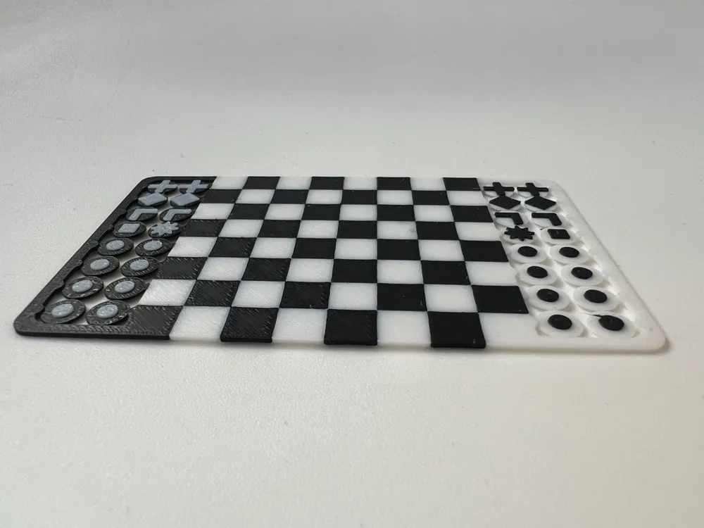 Wallet-Sized Chess Set by farinha - MakerWorld