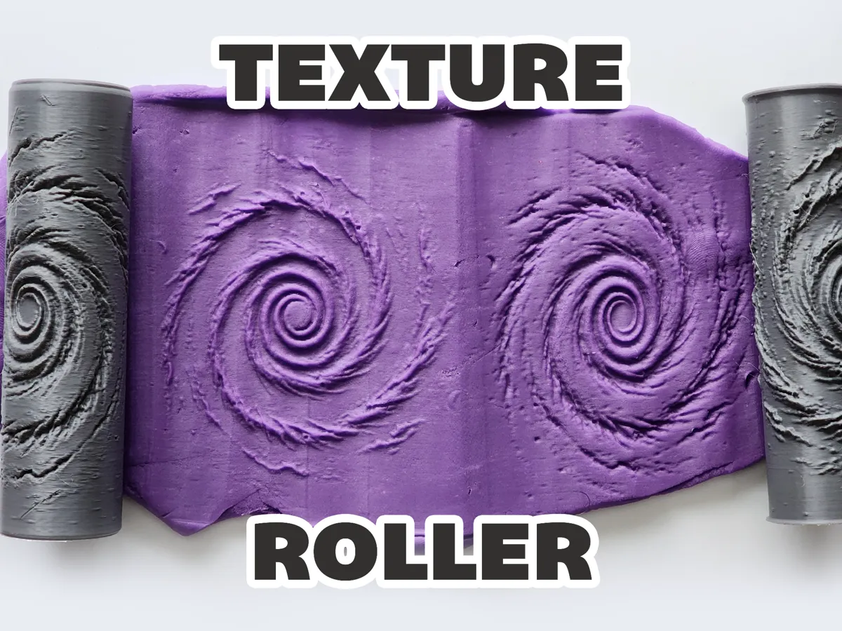 Texture Roller V198 | Galaxy - Free 3D Print Model - MakerWorld