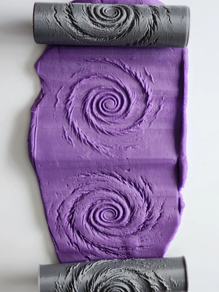 Texture Roller V198 | Galaxy - Free 3D Print Model - MakerWorld