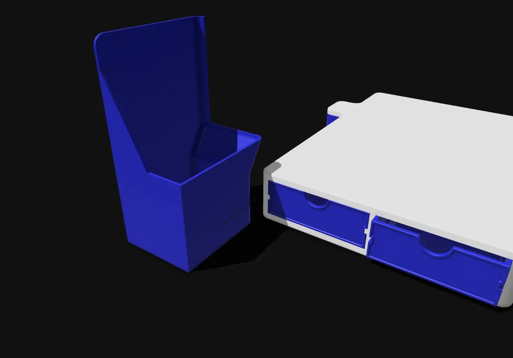 A1 Storage Bin Base + Build Plate Storage Add-on by 3DxSC MakerWorld ...