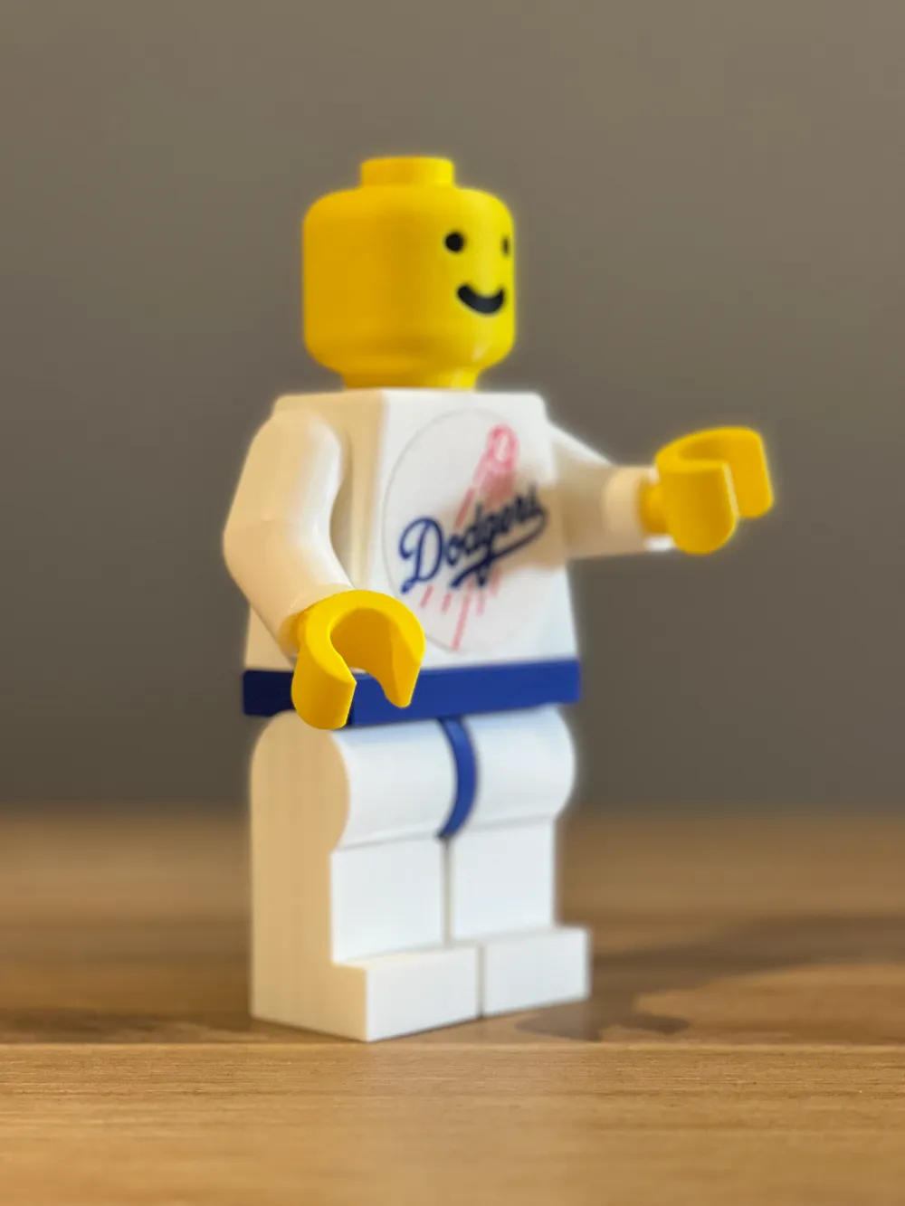 MLB Brickman - Los Angeles Dodgers (500%) - Free 3D Print Model ...