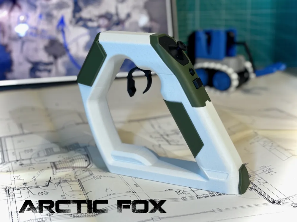 CyberBrick ARCCASTER AC-1 - Cyber Wielder Sidearm by Viltsu MakerWorld ...