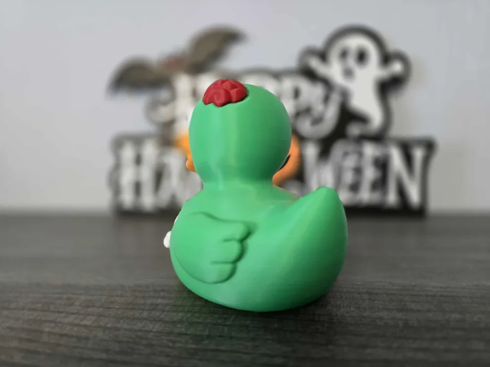 Halloween 2025 * Cute Zombie Duck - Free 3D Print Model - MakerWorld