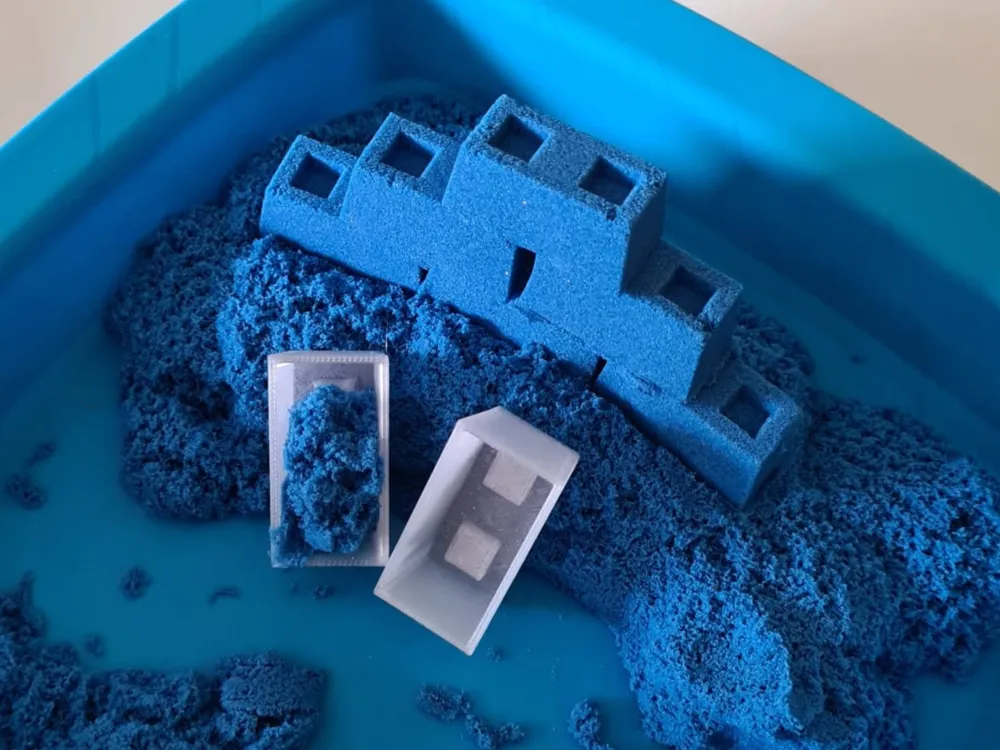 Kinetic Sand Brick Mould by Platypus1987 - MakerWorld
