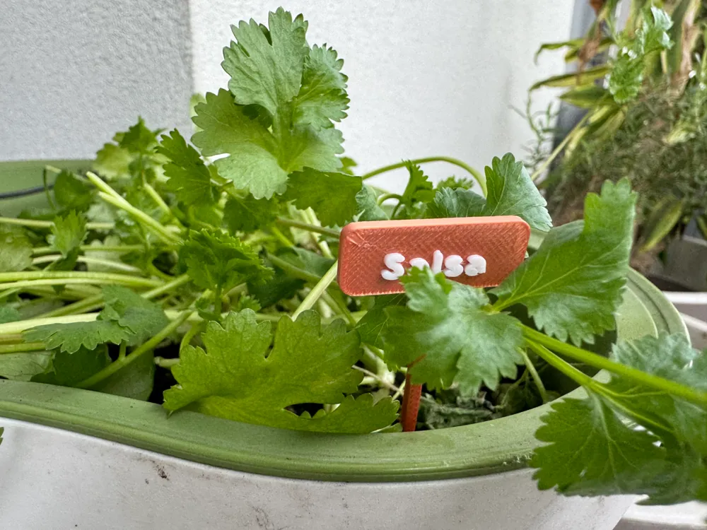 Plant Pot Tags - Free 3D Print Model - MakerWorld