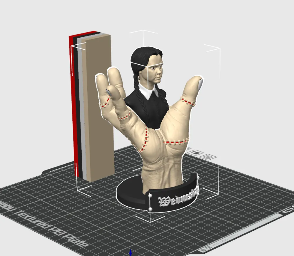 wednesday & thing by makermaniac3d - MakerWorld
