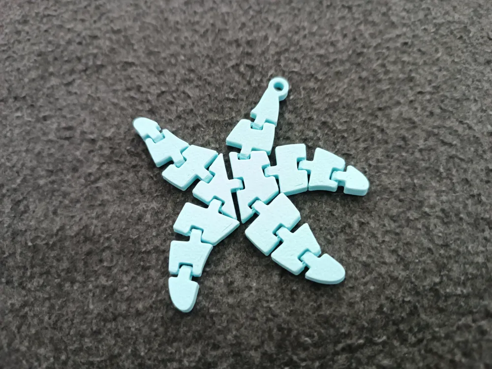 Flexi Starfish | Ocean Collection by Valeria Momo - MakerWorld