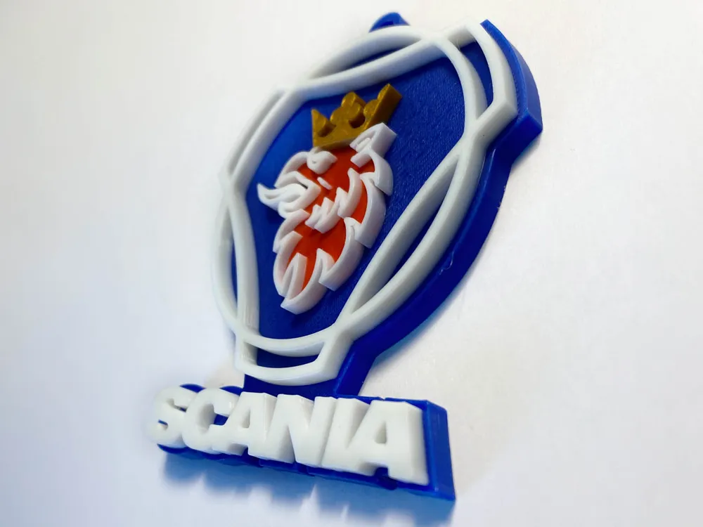 Scania Logo Keychain by hermannhaf - MakerWorld