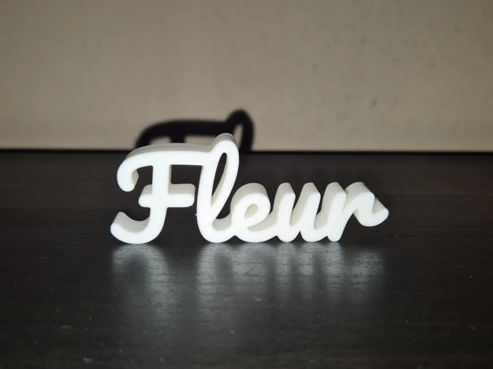 Fleur姓名标志装饰 来自 GabT - MakerWorld