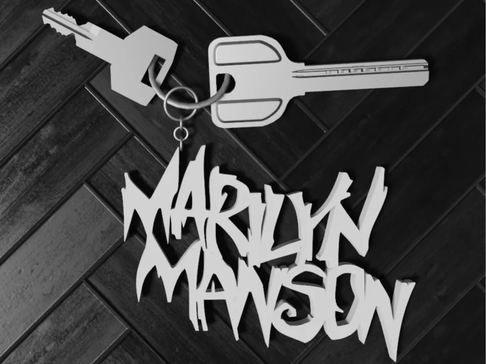 Marilyn Manson Logo by REVAMP3D MakerWorld: Download Free 3D Models