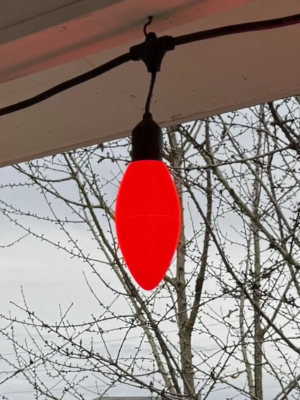 Faux Christmas Light Cover for LED Light Bulbs - Free 3D Print Model ...