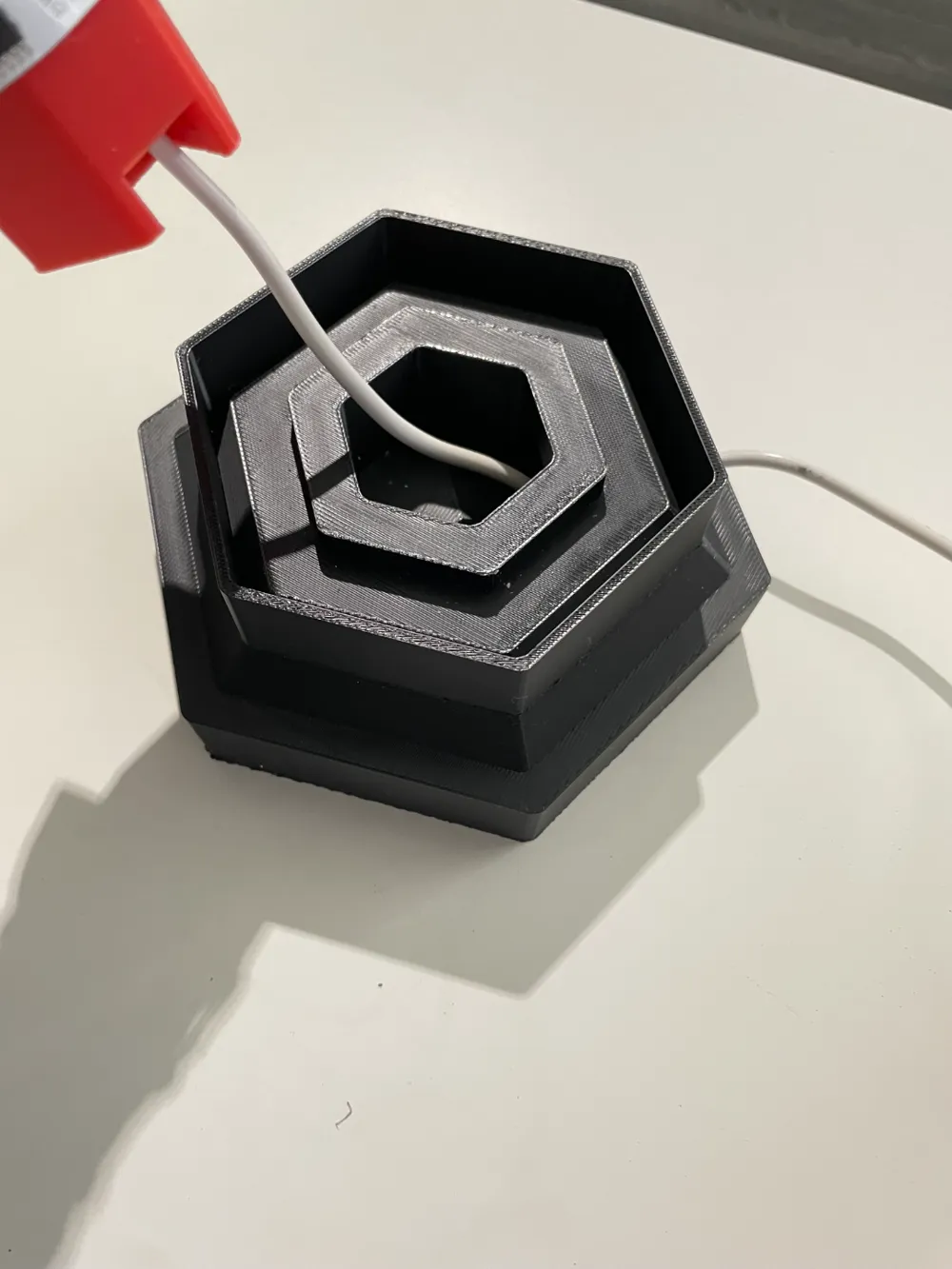 Hexa Stack Lamp by J3Dee MakerWorld: Download Free 3D Models